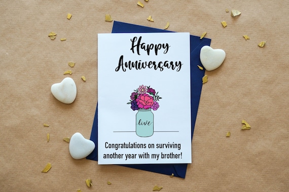 Printable Congratulations on Surviving Another Year With My | Etsy