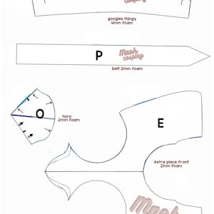 Impera Mask/nameless Ghoul Mask Patterns - Etsy UK