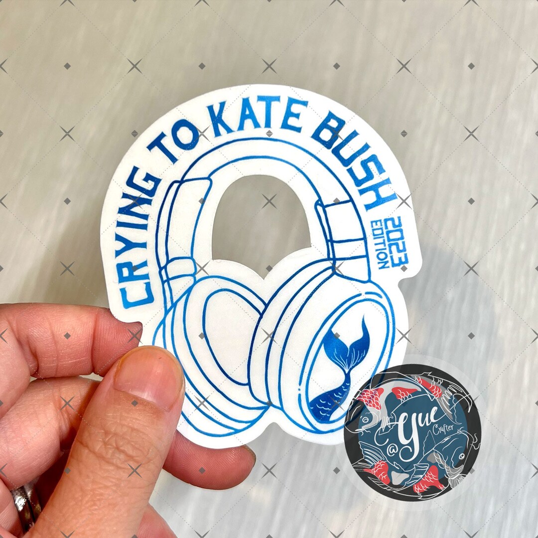 Crying to Kate Bush Matte Vinyl Sticker Gay Queer Pirates Mermaid ...