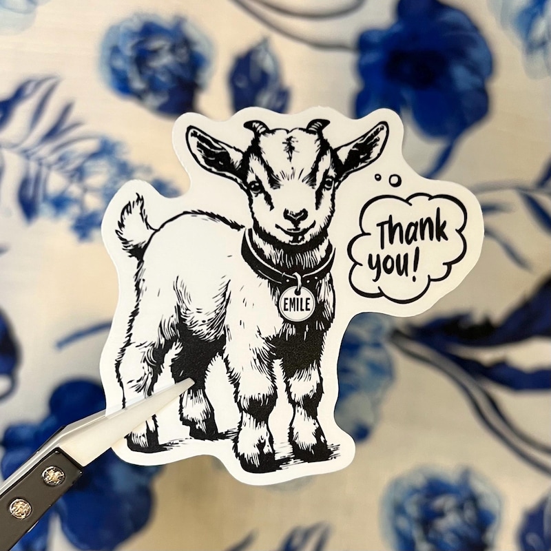 You Are the Goat Stickers - Etsy
