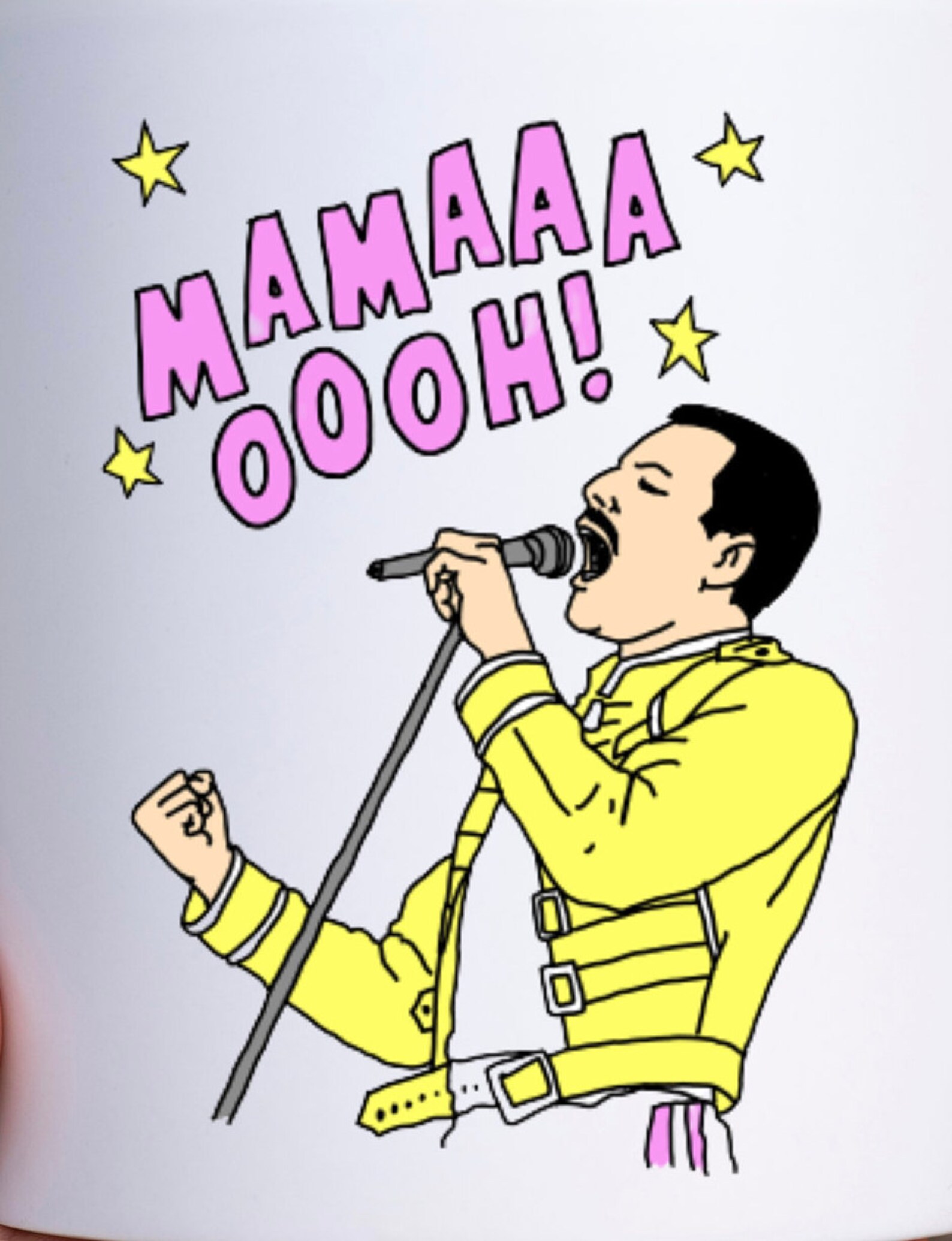 Mama Ooo Ooh Mug Freddie Mercury Mug Mother's Day Gift - Etsy