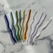 Wavy Glass Straw Aesthetic Glass Straw Straws for Beer Can Glass Coffee ...