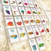 Printable ABC Flashcards, Food Alphabet Flashcards, Learning Letters ...