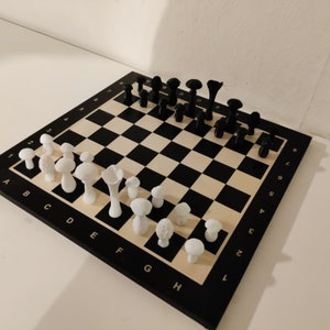 Enchanted Mushroom Chess Pieces Set | Fantasy Chess Set by Vera's Arts ...