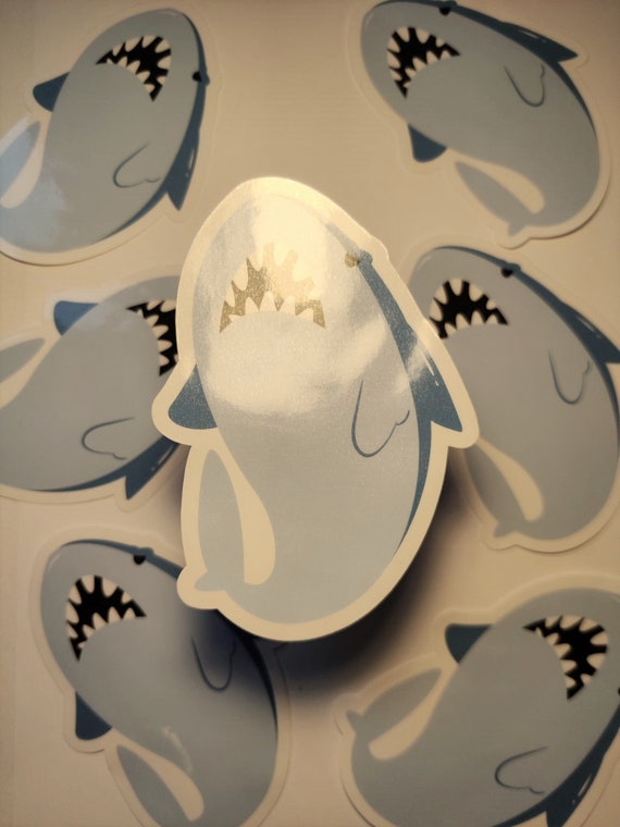 Blahaj Sticker Wild Animals Stickers Laptop Stickers | Etsy