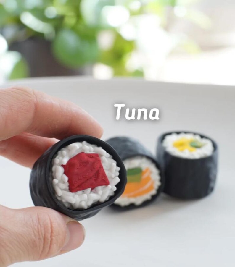 Sushi Clicker Fidget Toy | Vera's Arts & Dice | 3D Printed Pressy ...
