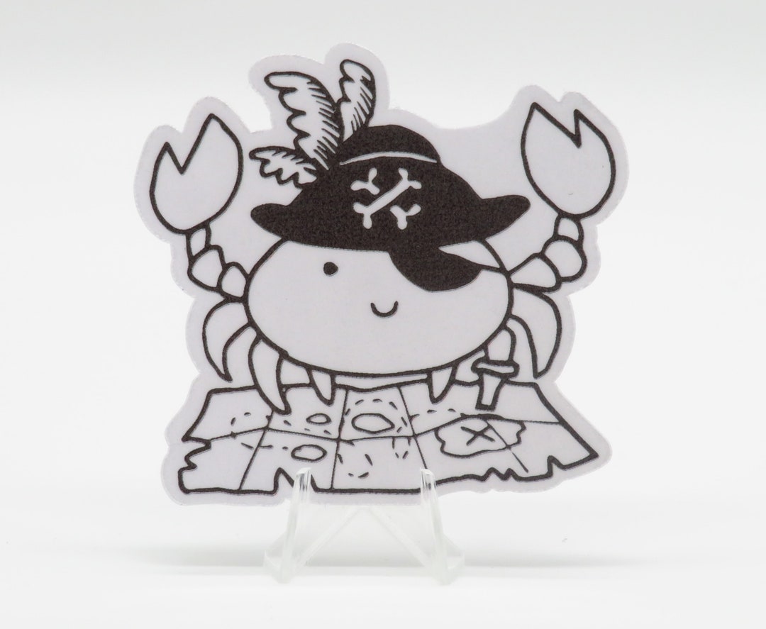 Pirate Crab Animals in Daily Life Laptop Bullet Journal Notebook ...