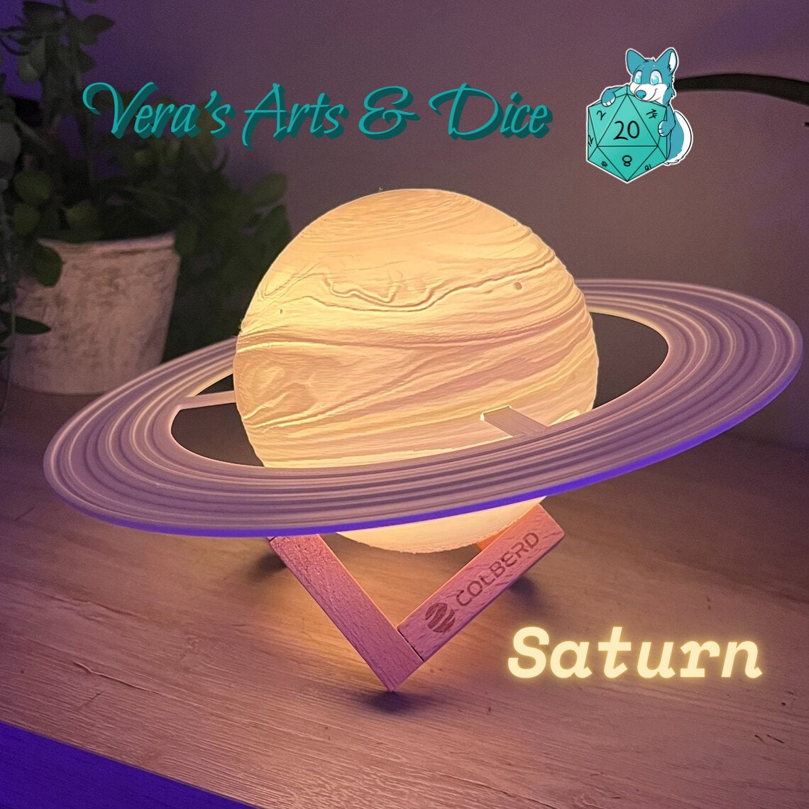 Planet Lamps - Ambient Lights - Saturn Neptune Pluto Uranus Mercury ...