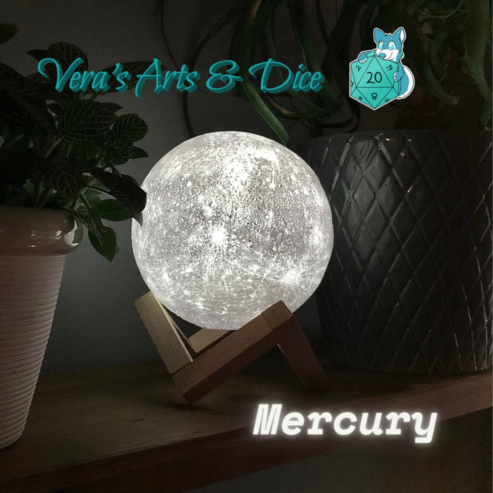 Planet Lamps - Ambient Lights - Saturn Neptune Pluto Uranus Mercury ...