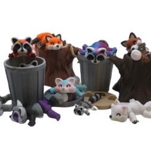 Transgender Trash Panda – Adorable Trash Pandas by Vera's Arts & Dice ...