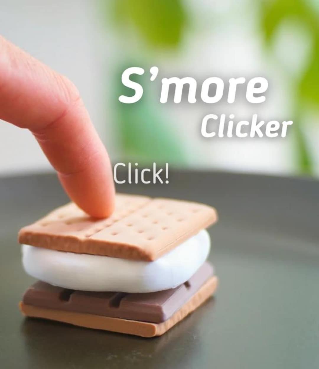 S'more Clicker – 3D Printed Articulated S'more Fidget Toy | Sweet ...