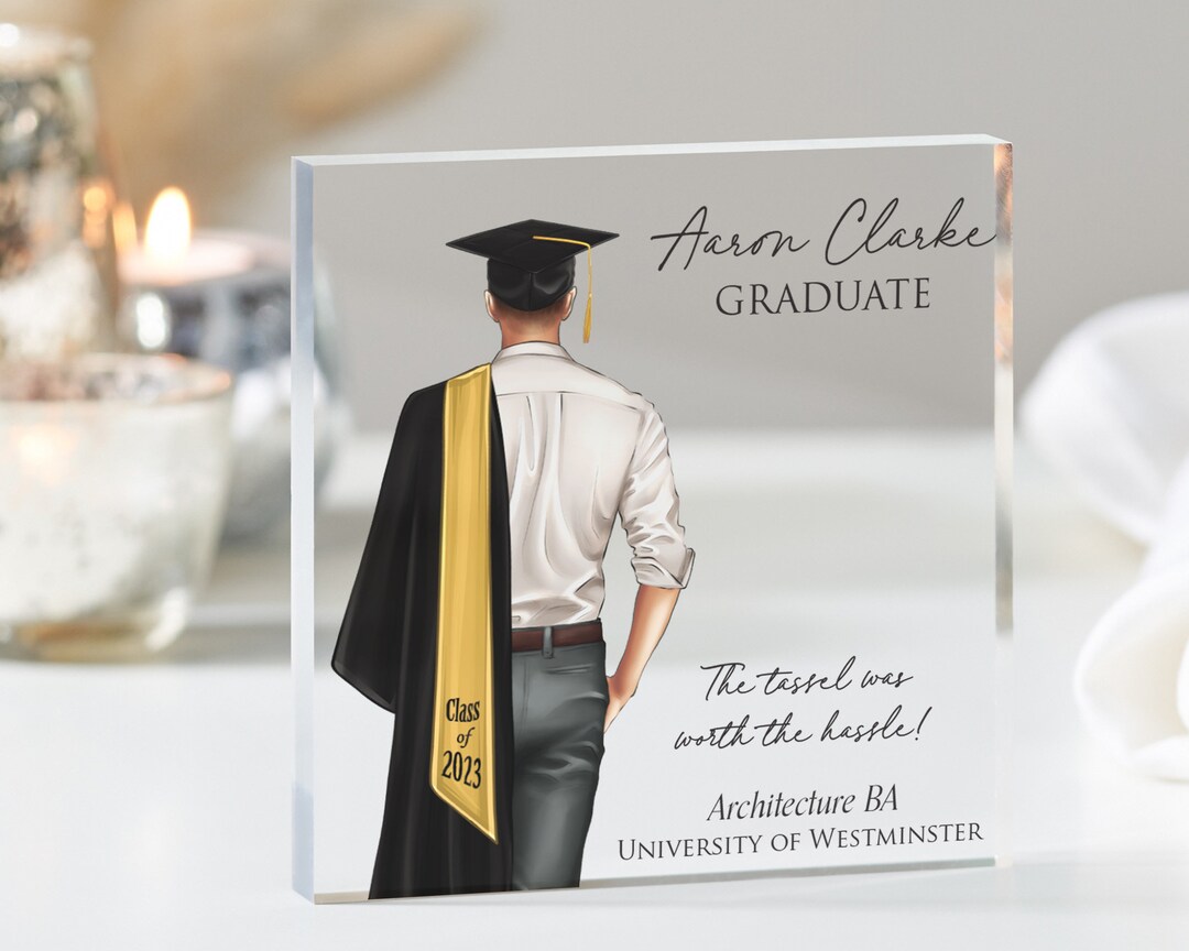 Male Personalised Graduation Gift | Class of 2025 | Unique Male ...