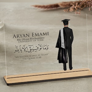 Muslim Male Graduation Gift Islamic Gift for Him Personalised - Etsy