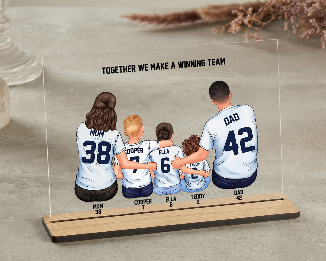 Fathers Day Football Gift, Fathers Day Print, Personalised Fathers Day ...