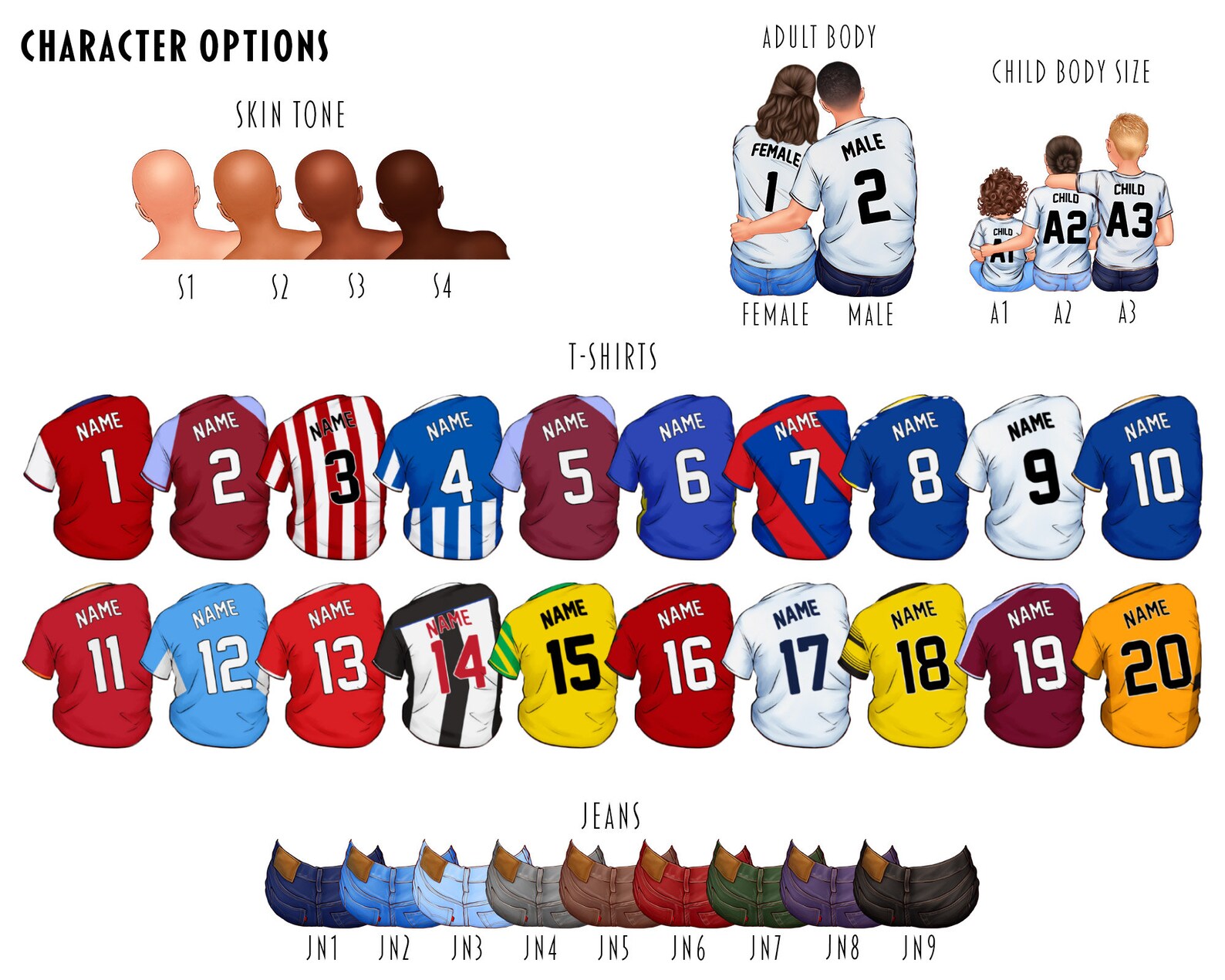 Personalised Fathers Day Football Shirt Print, Custom Football Gift ...