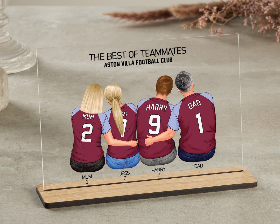 Personalised Fathers Day Football Shirt Print, Custom Football Gift ...