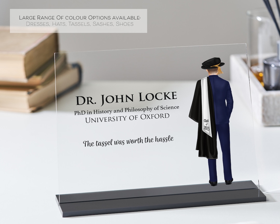 Phd Graduation Gift | Graduation Gift for Him | Graduation Unique Male ...