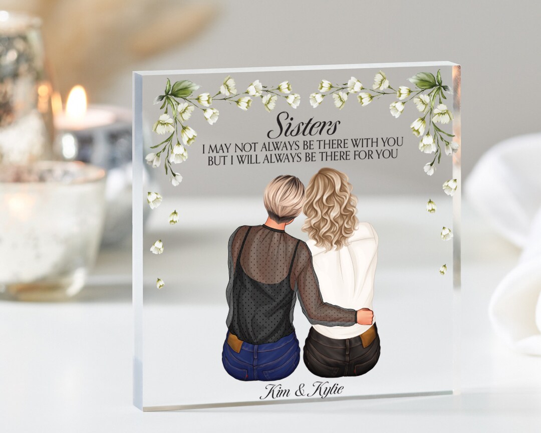Personalised Sister Print, Birthday Gift for Sister, Christmas Gifts ...