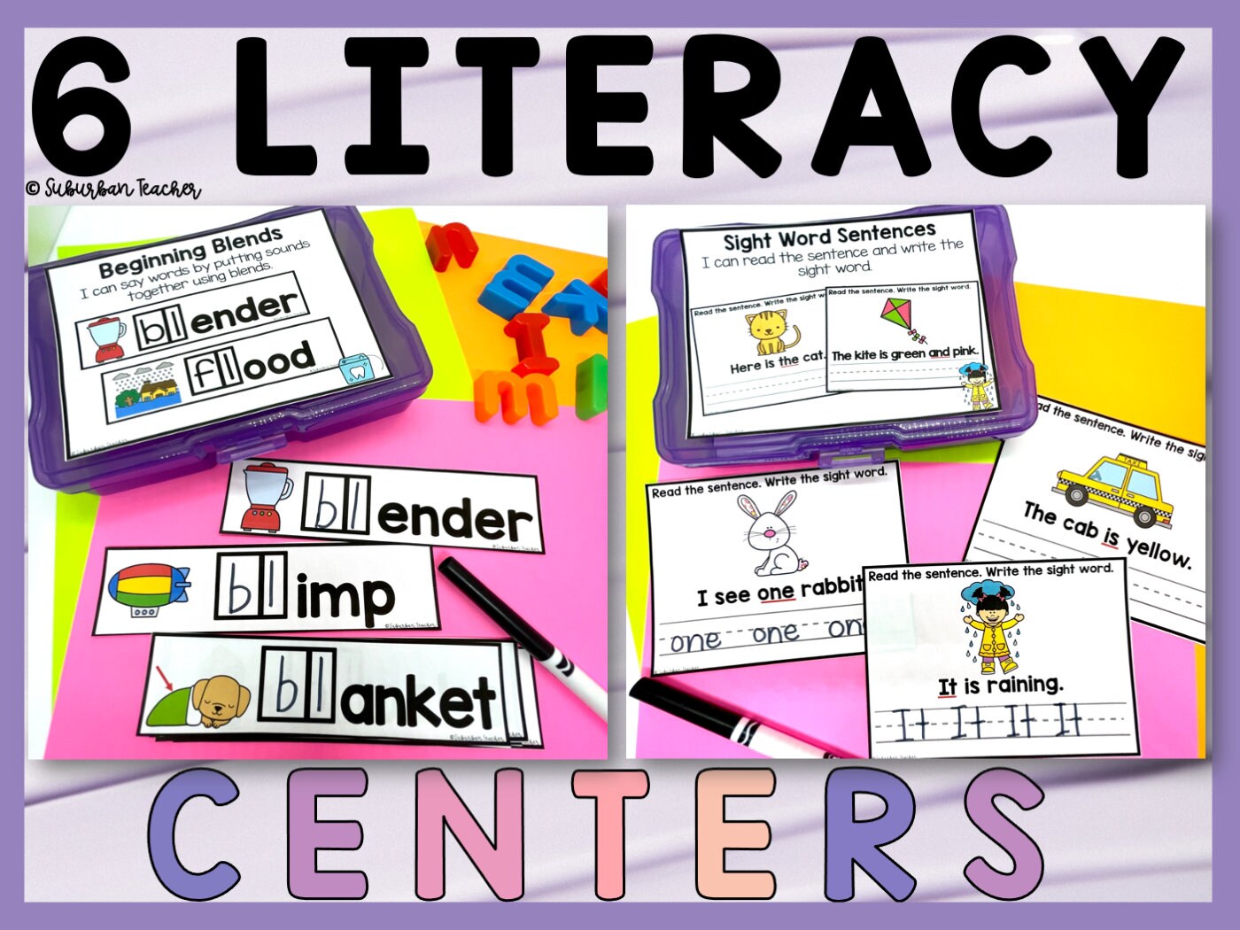 Low Prep April Task Cards Centers Kindergarten Literacy and Math ...