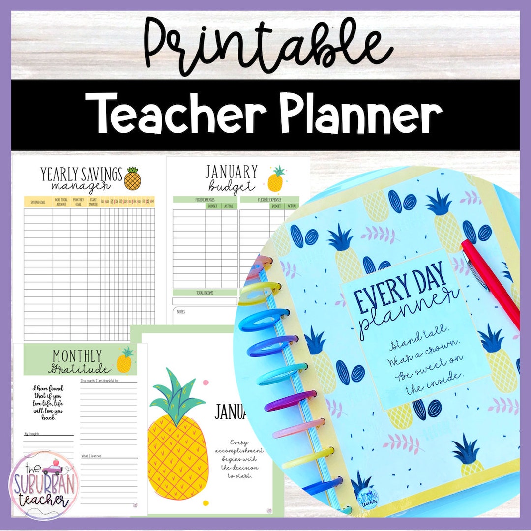 Weekly Planner Weekly Binder - Etsy