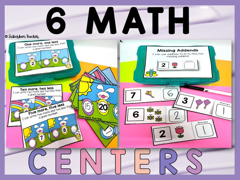 Low Prep April Task Cards Centers Kindergarten Literacy and Math ...