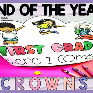 Last Day of School Crown Craft for the Last Day of School - Etsy