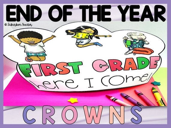 Last Day of School Crown Craft for the Last Day of School - Etsy