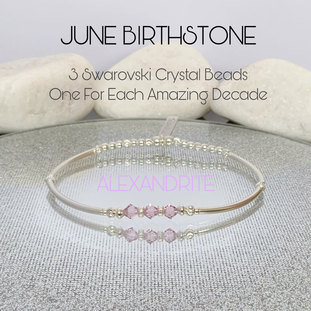 30th Birthday Gift for Her, Alexandrite Jewelry, June Birthstone ...