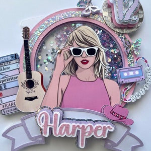 Eras Cake Topper , Swiftie Theme Birthday Party, Eras Birthday Decor ...