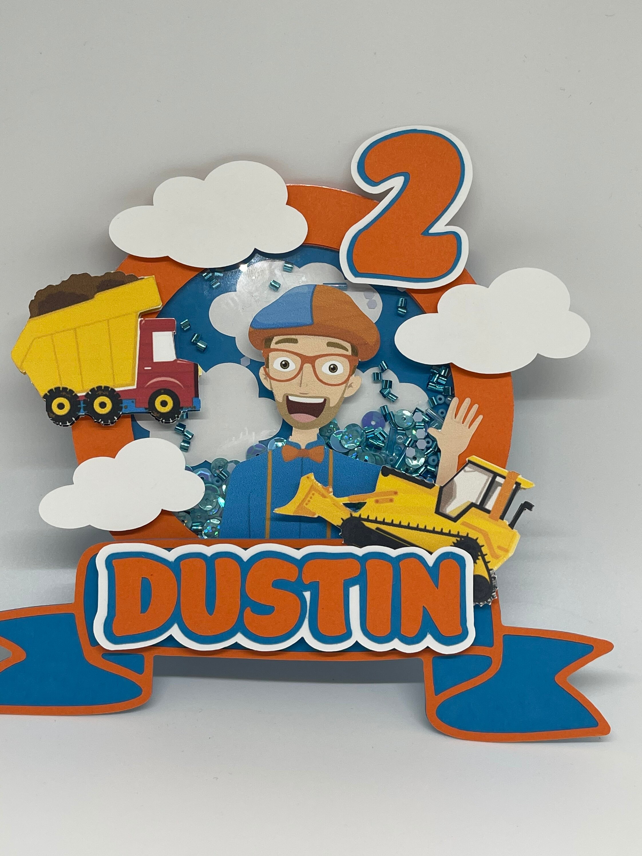 Fiesta de cumpleaños de Blippi fiesta de Blippi topper de | Etsy