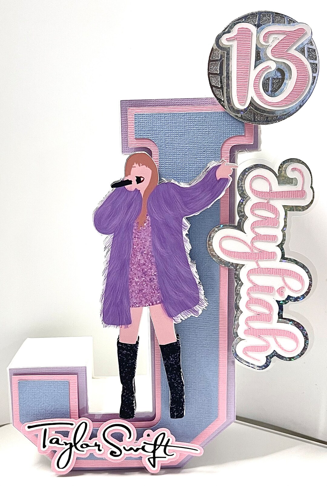 Swiftie 3D Letter, Eras Theme, Custom 3D Letter , Swiftie Theme ...