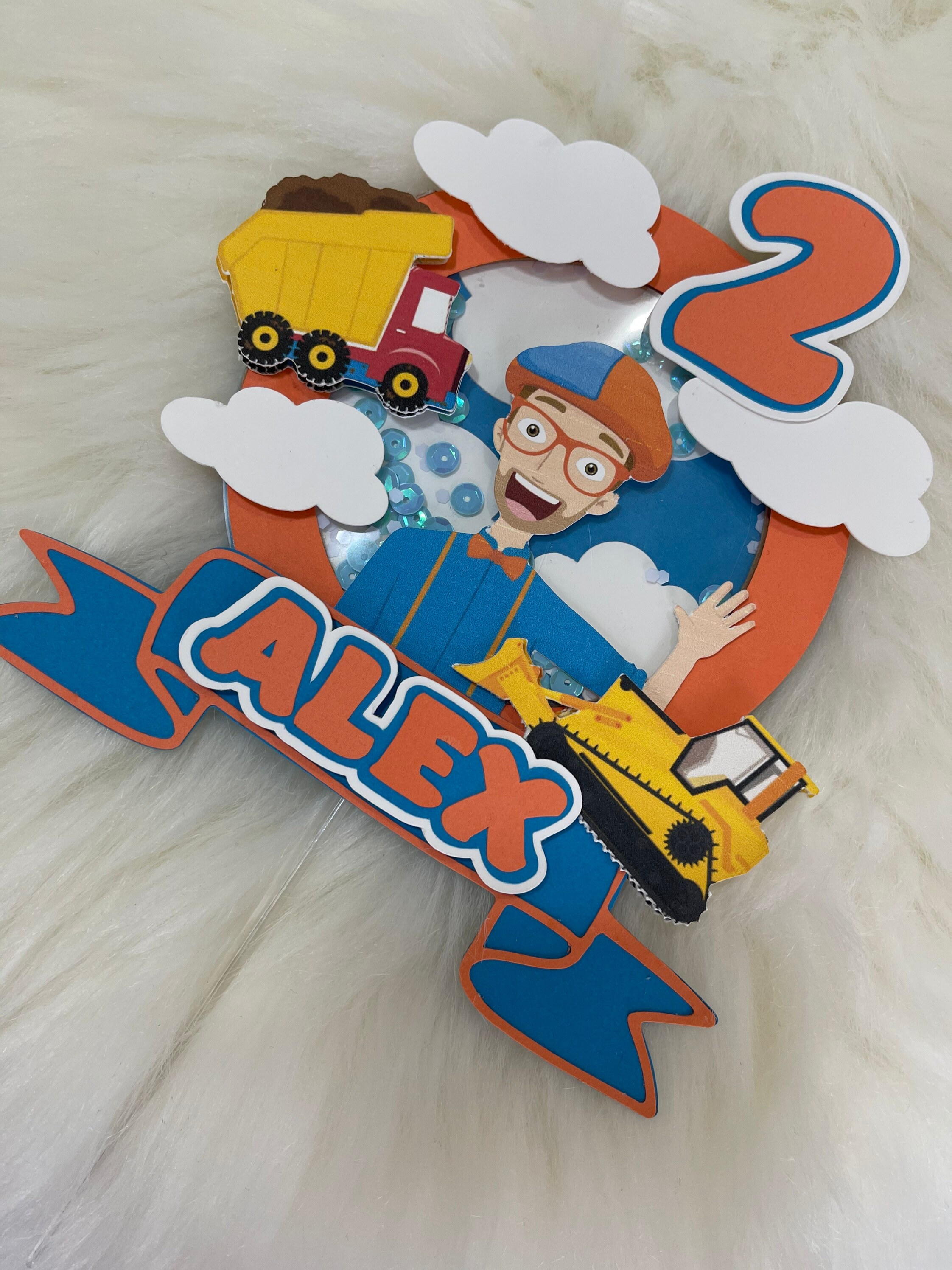 Fiesta de cumpleaños de Blippi fiesta de Blippi topper de | Etsy