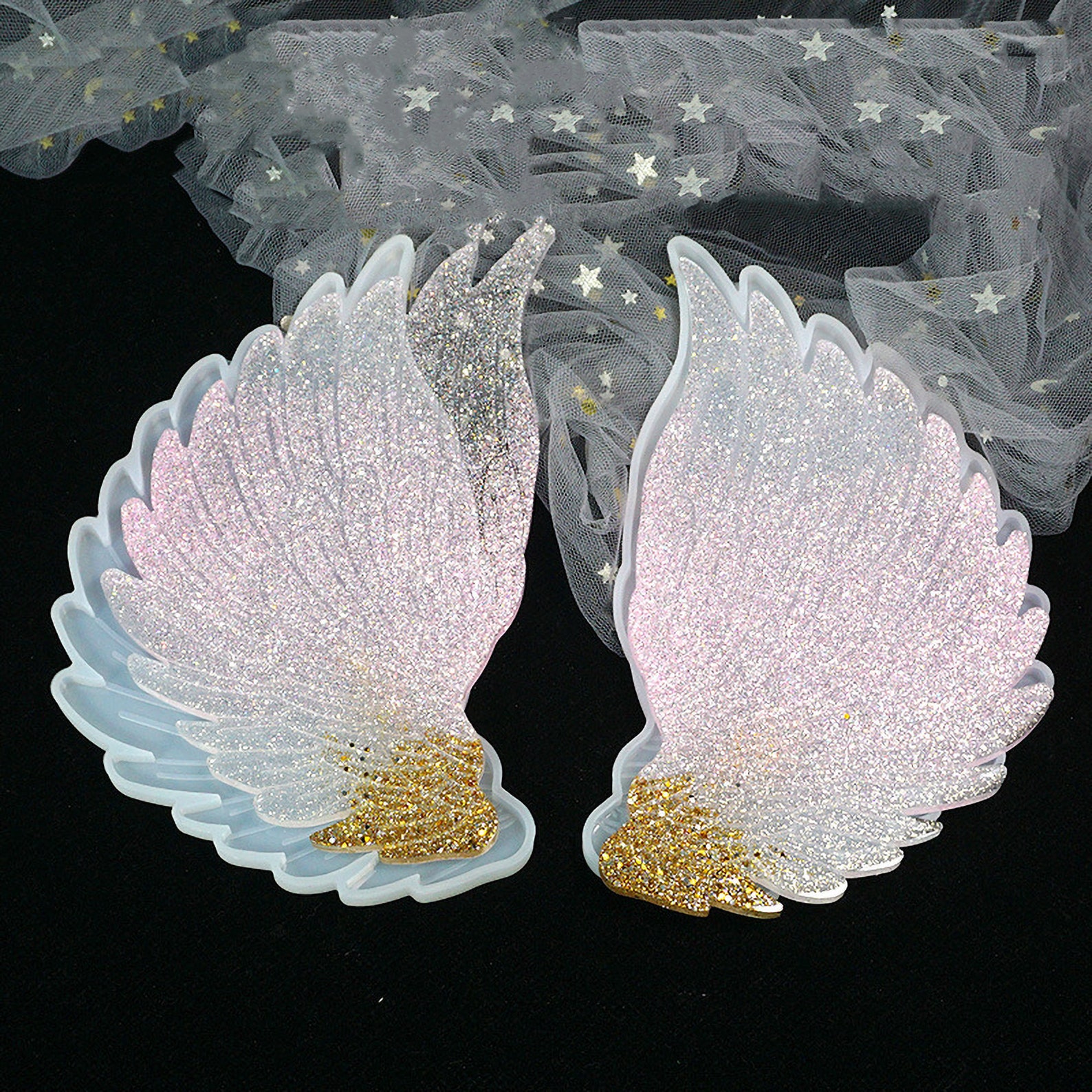Angel Wings Mold Resin Wings Silicone Mold Winds Decor - Etsy