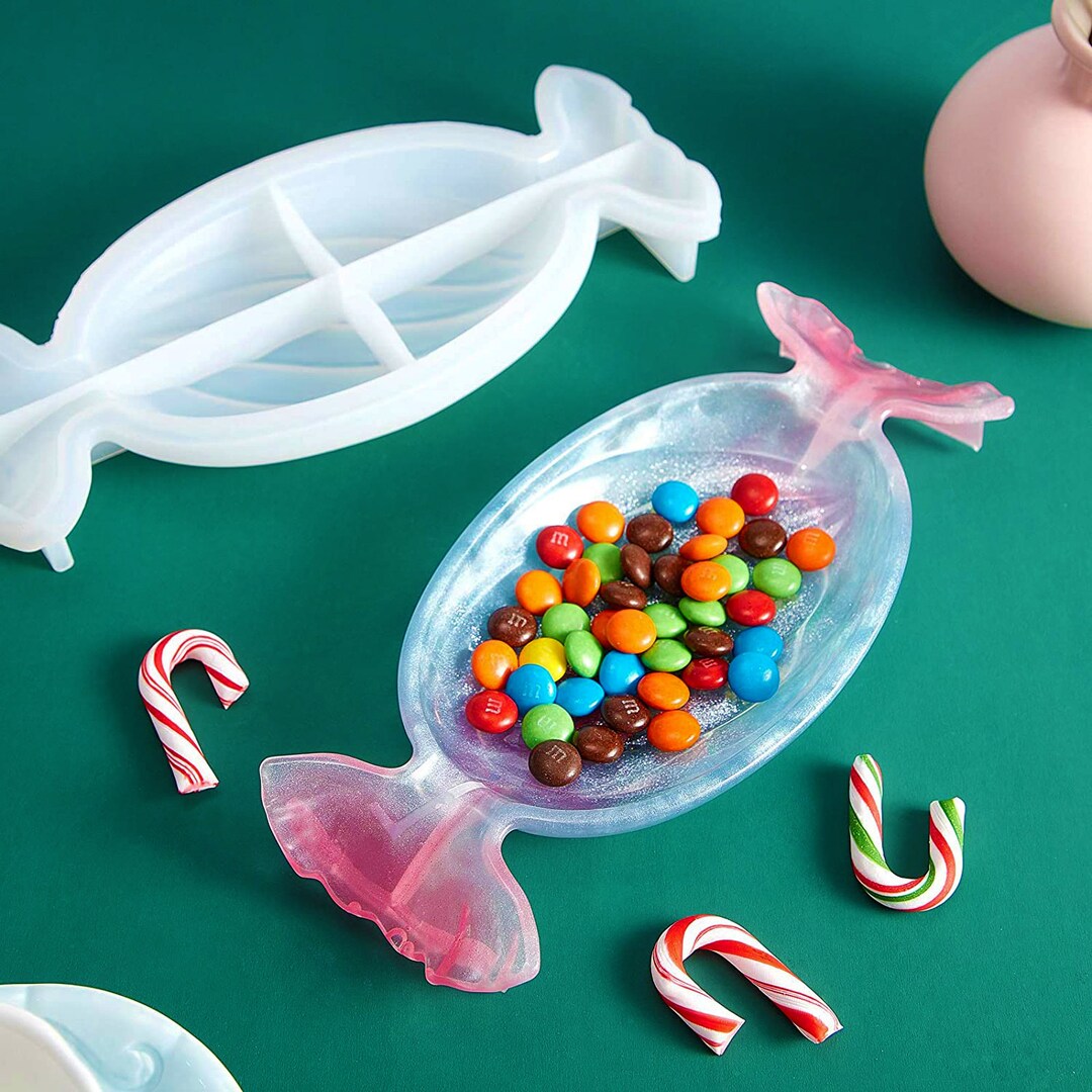 Candy Shaped Tray Mold Resin Jewelry Box Oval Tray Resin - Etsy