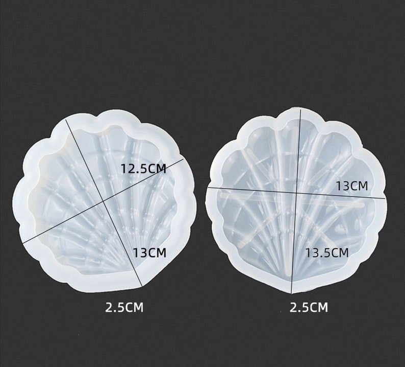 Sea Shell Box Resin Mold Shell Mold for Silicone Shell | Etsy