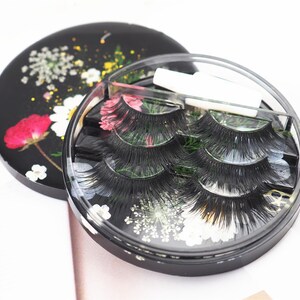 Eyelashes Holder Resin Mold Eyelash Case Round Jewelry Box - Etsy
