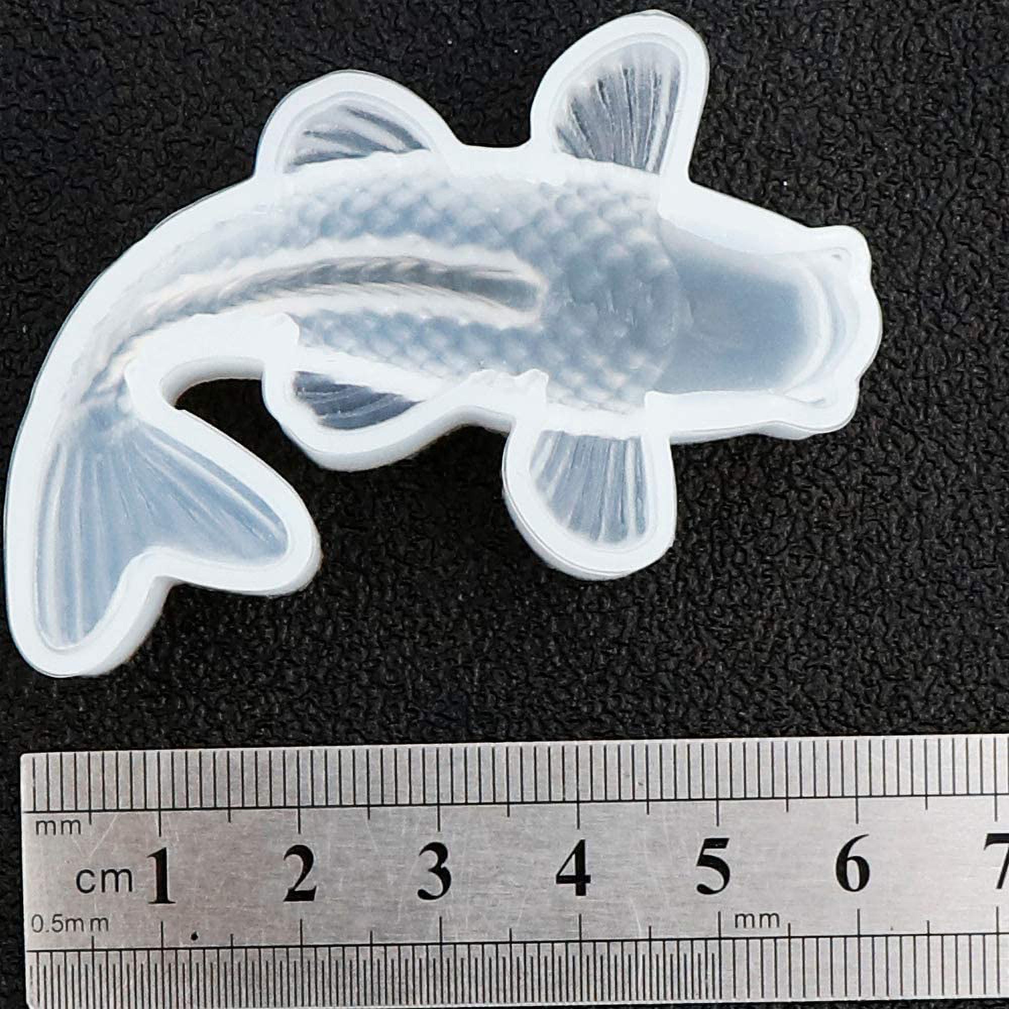 Koi Fish Resin Mold Luck Koi Fish Silicone Mold Silicone - Etsy