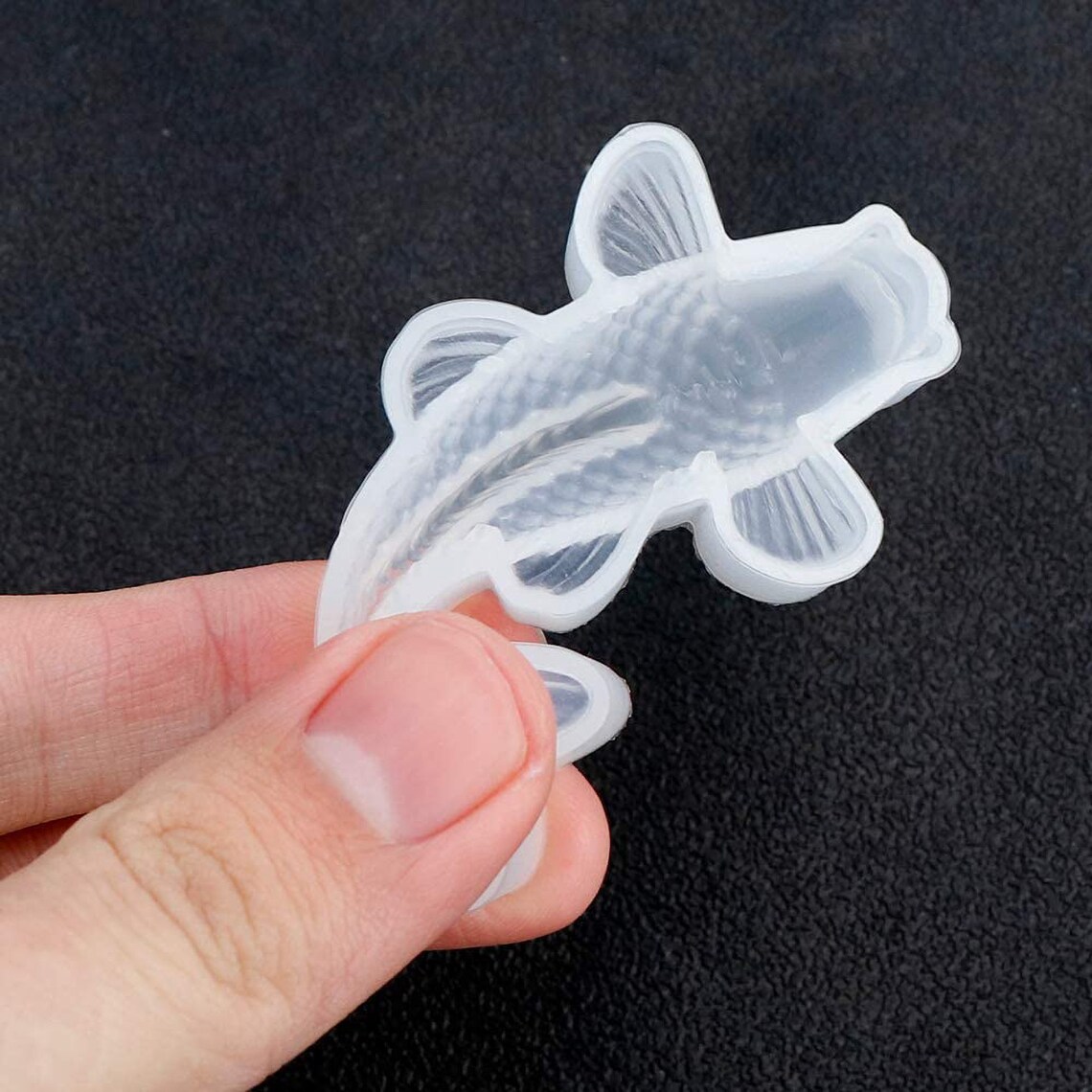 Koi Fish Resin Mold Luck Koi Fish Silicone Mold Silicone - Etsy