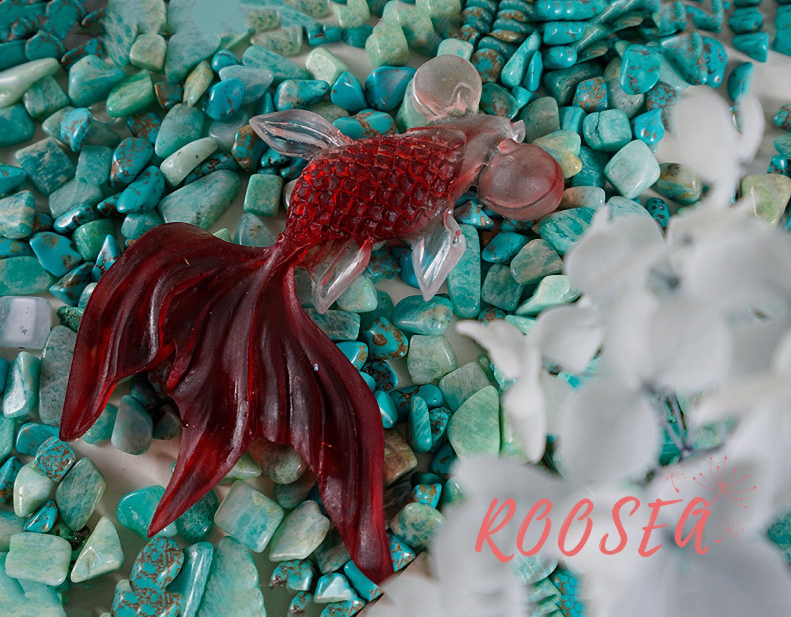 Koi Fisch Resin Gießform Fisch SilikonForm Micro Landschaft | Etsy