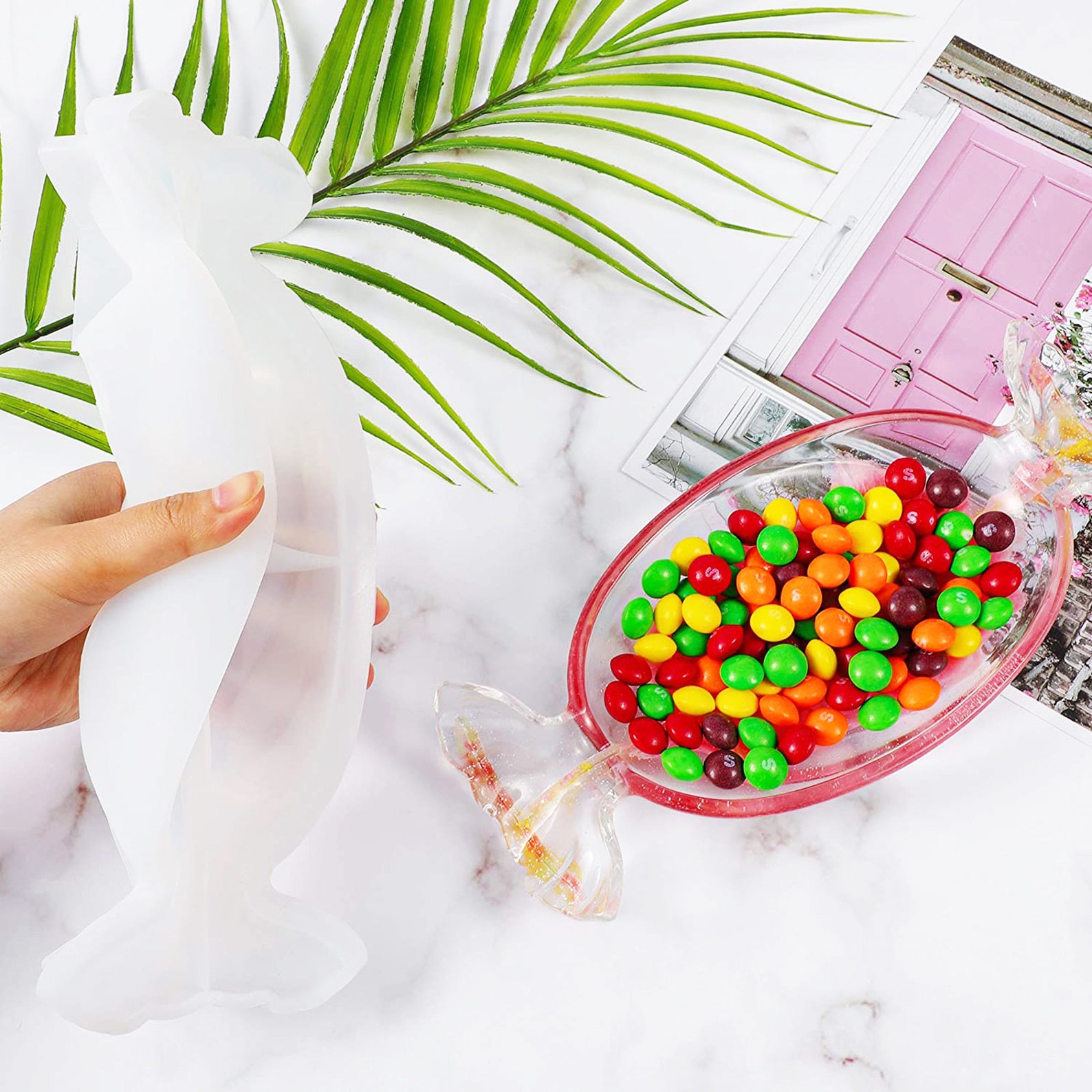 Candy Shaped Tray Mold Resin Jewelry Box Oval Tray Resin - Etsy