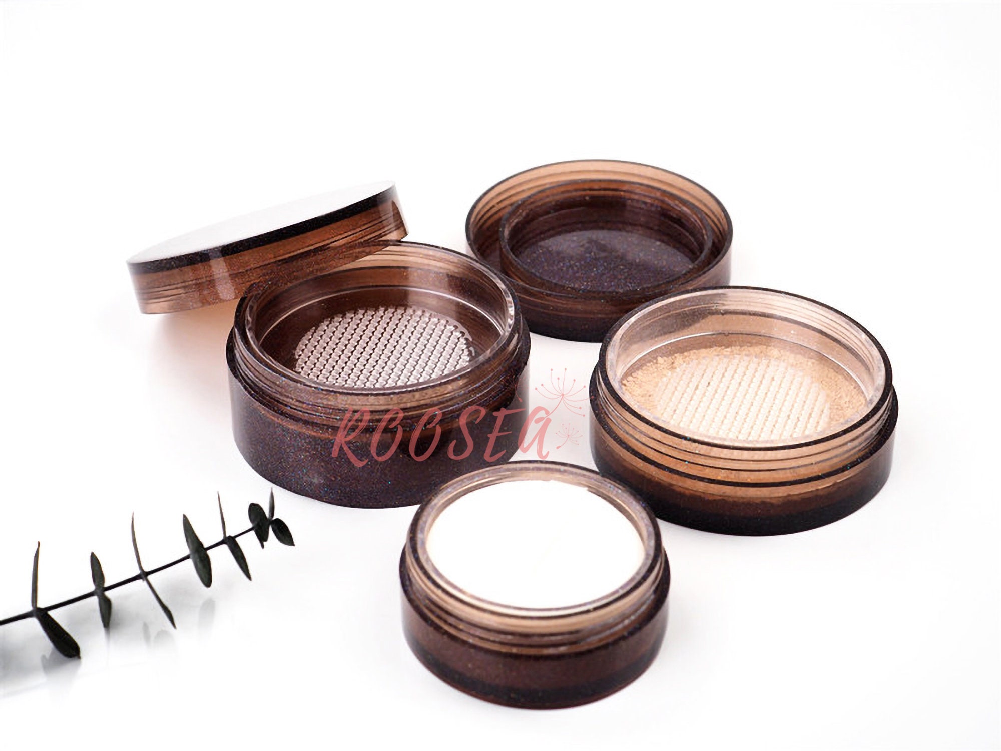 Loose Powder Container Resin Mold Loose Powder Box Silicone | Etsy