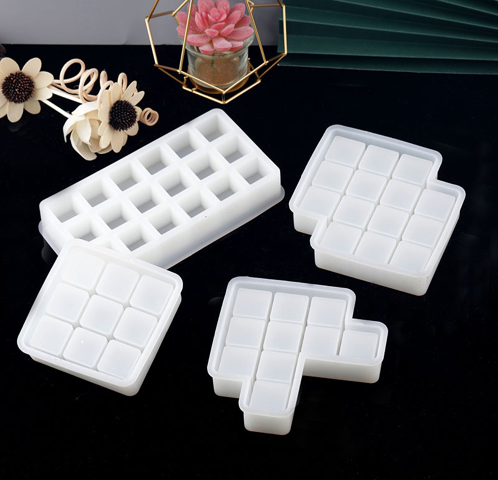 Square Box Resin Mold Box Epoxy Resin Jewelry Storage | Etsy