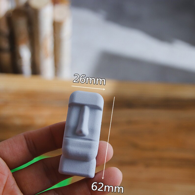 Easter Island Moai Head Mold Ice Cube Scented Candle - Etsy