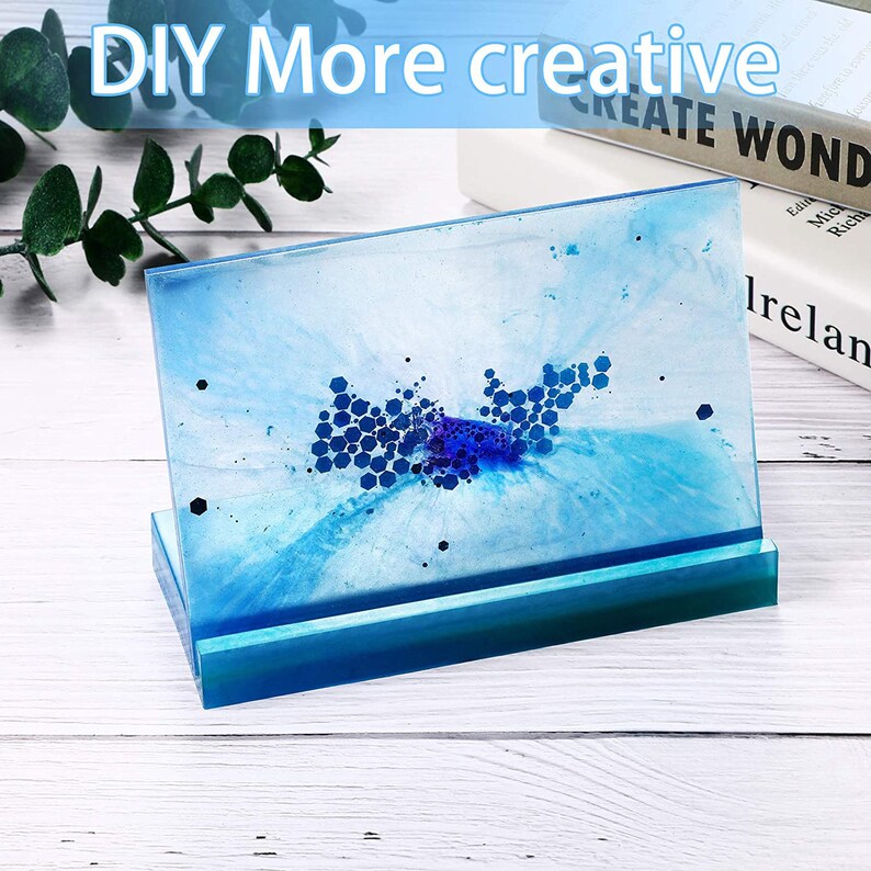 Photo Frame Resin Mold Rectangle Picture Frame Heart Jewelry - Etsy