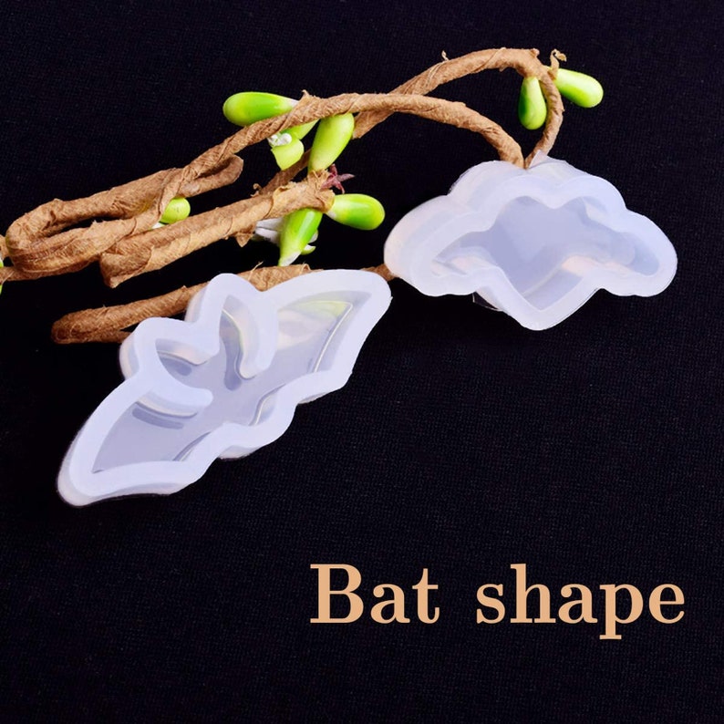 10pcs Elf Resin Mold Elves/bat/star Moon/heart/wands/devil - Etsy