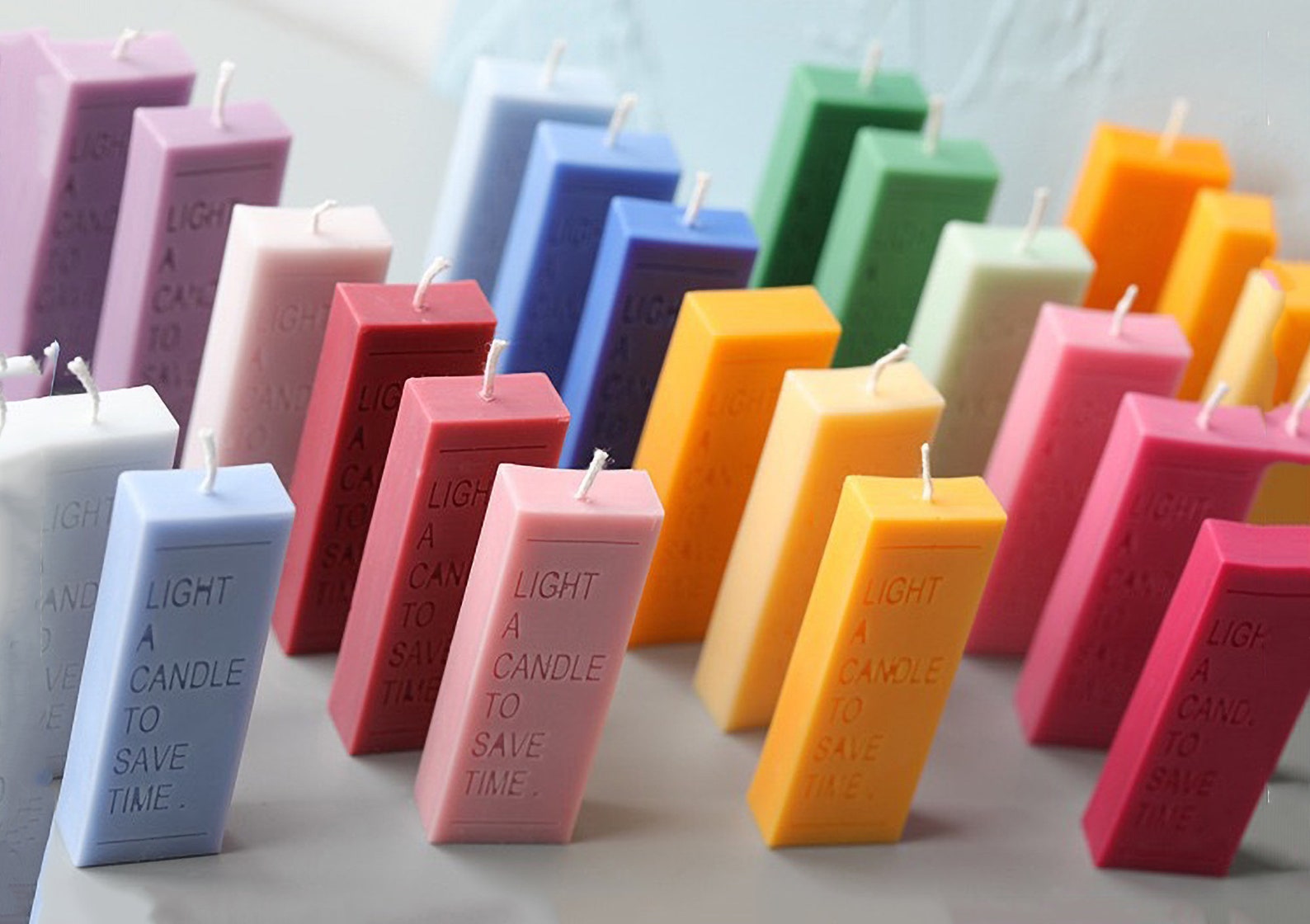 Square Letter Candle Resin Mold Aromatherapy Candles - Etsy