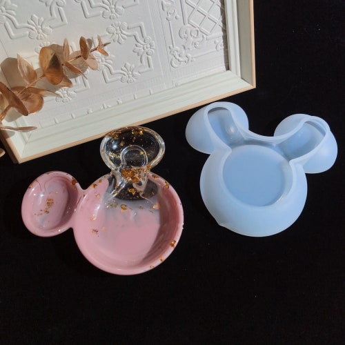 Disney Mickey Mouse Head Mold Resin Cute Japanese Letter | Etsy