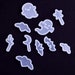 10pcs Elf Resin Mold , Elves/bat/star Moon/heart/wands/devil Pendant ...