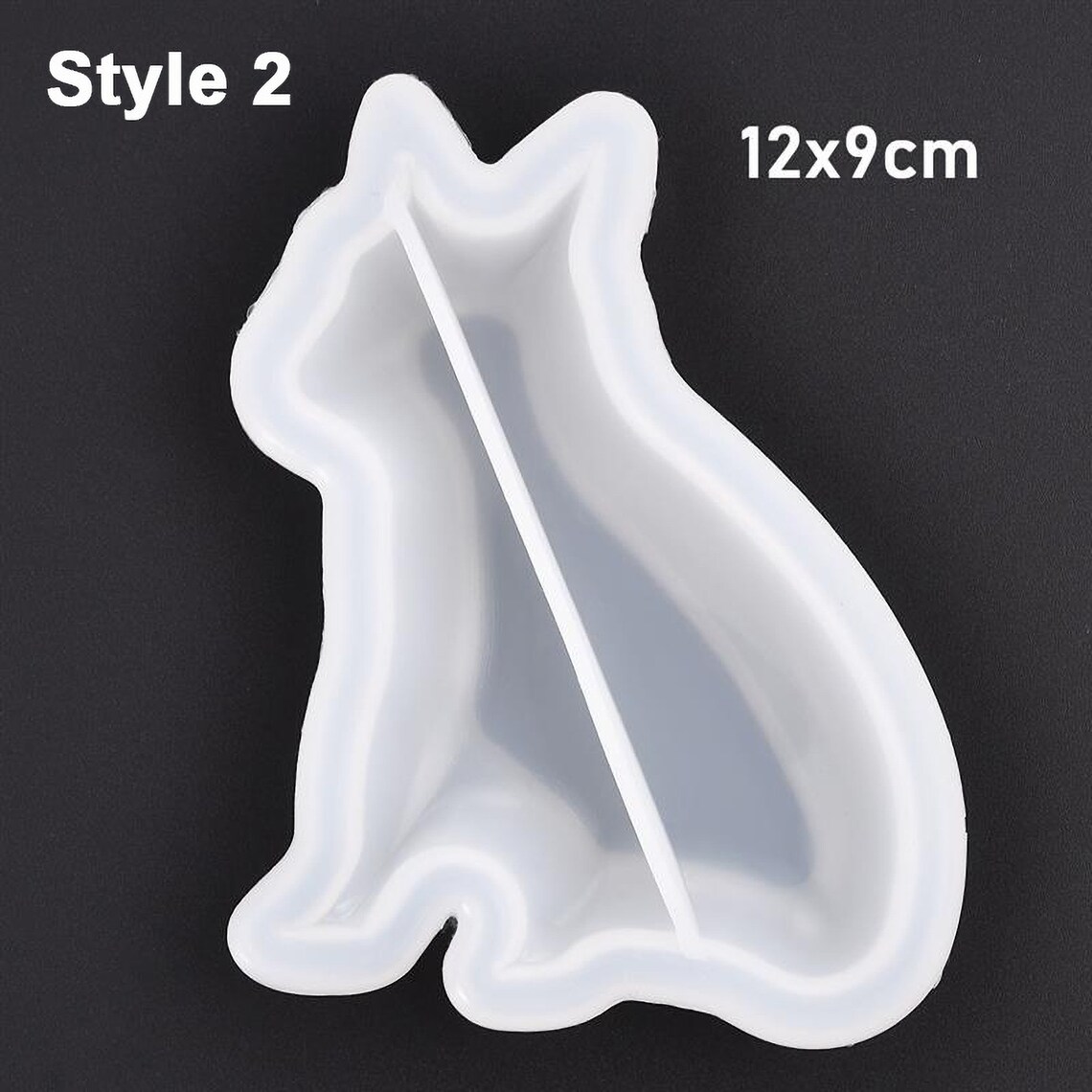 Dog Shape Dish Resin Mold Animal Jewelry Box Silicone Mold - Etsy