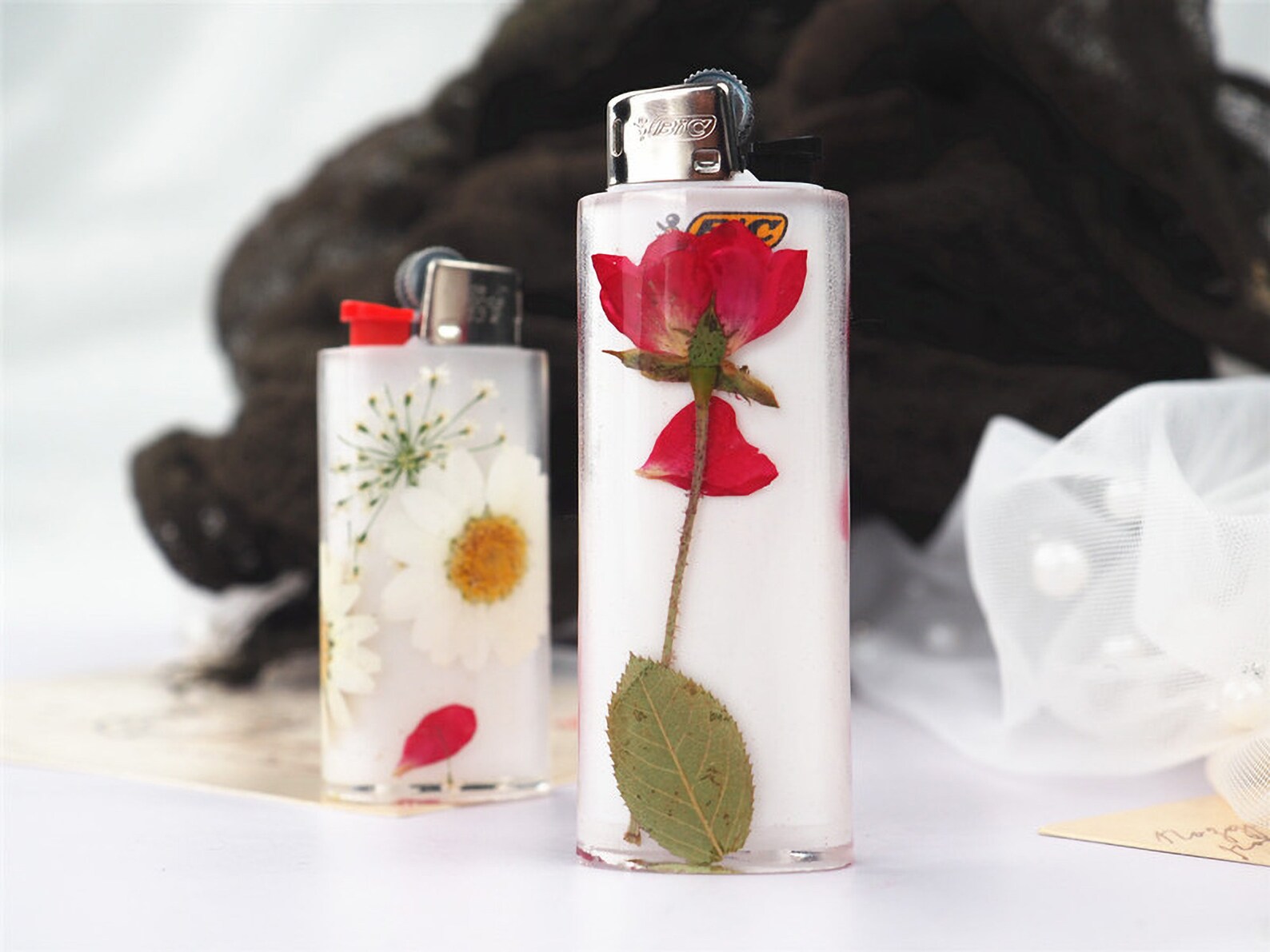 Lighter Cover Resin Mold Bic Lighters Case Making Gifts for - Etsy